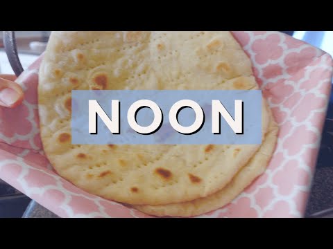 PERSIAN FLAT BREAD: 4 ingredients (salt + water + flour + yeast)