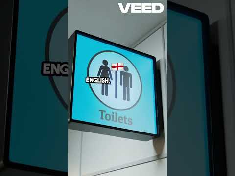 Different Ways to Say "Restroom" in English! #englishshortsvideo #englishlanguage