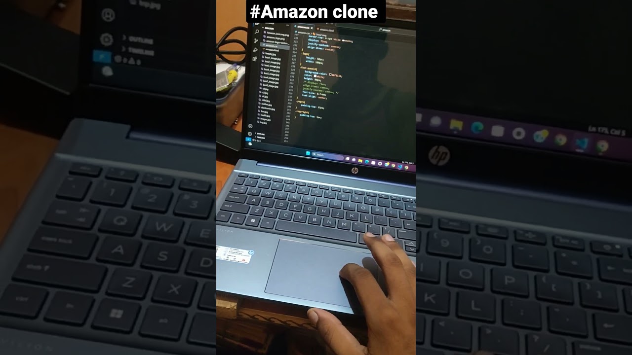 Amazon Clone using HTML, CSS