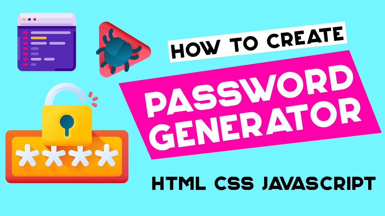 Build A Password Generator With HTML CSS and JavaScript