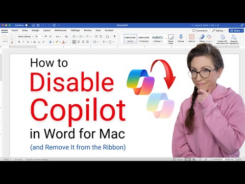 How to Disable Copilot in Word for Mac (and Remove from Ribbon)