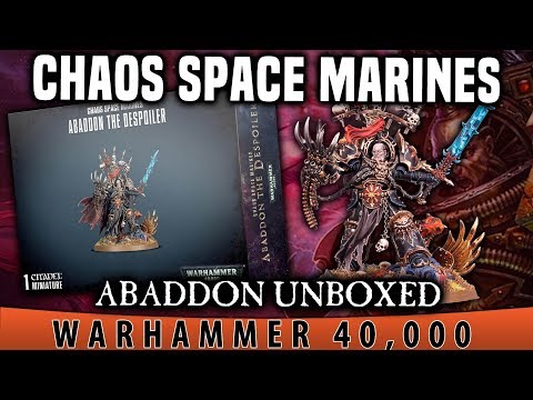 40K: Abaddon The Despoiler Mini Unboxed - Bell of Lost Souls