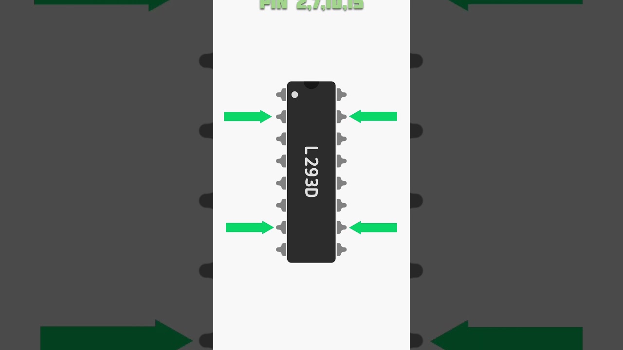 L293D Motor driver tutorial #motor #tutorials #arduino
