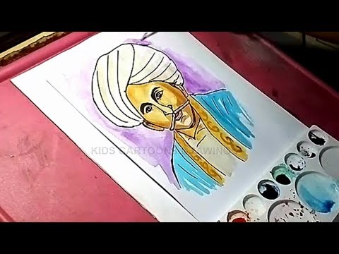 How to Draw Sri Gurajada Apparao Drawing for Kids | Mary Boyd