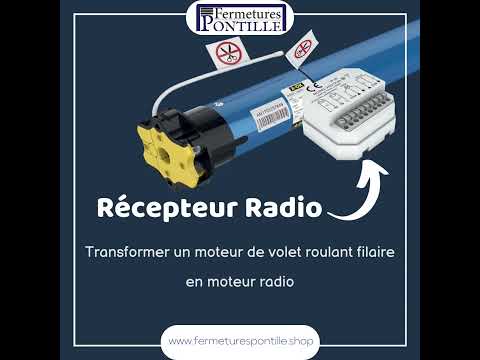 Transformer un moteur de volet roulant filaire en moteur radio