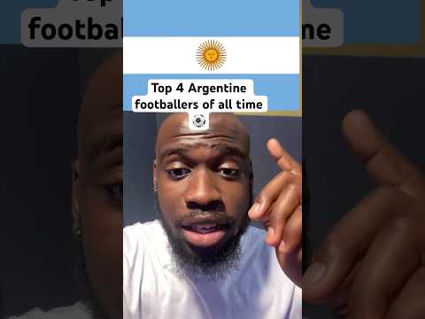 Top 5 Argentine footballers of all time ⚽️🇦🇷. #football #soccer #argentina