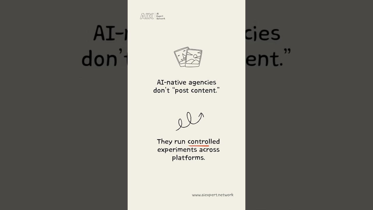 How AI Native Agencies Will Actually Work  #ai #agency