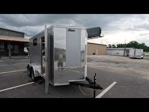 ROCK SOLID CARGO - 6X12 TANDEM ENCLOSED TRAILER / KLEIN QUALITY TRAILERS OF NORTHPORT AND SEMMES, AL