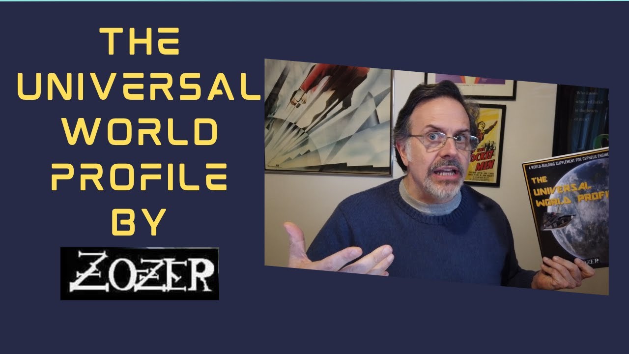 Universal World Profile by Zozer Games Flip Through and Review