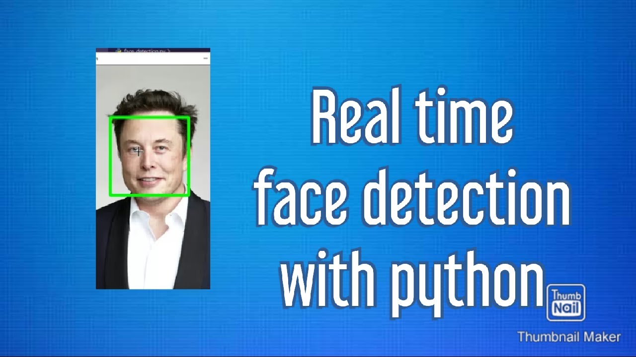 Real time face detection with python part 1 #AI #Only9LinesOfPython