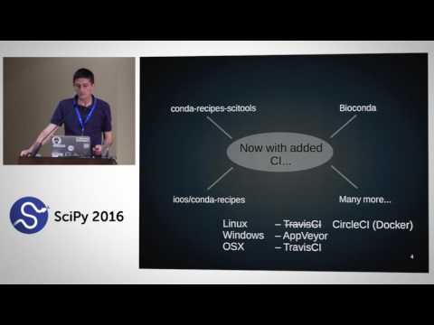 Learn Community Powered Packaging with conda forge | SciPy 2016 | Phillip Elson - Mind Luster