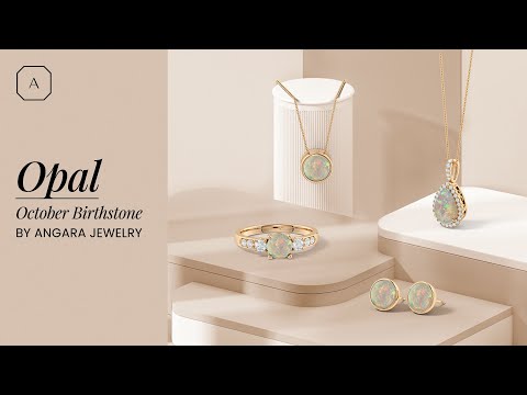 October Birthstone - Opal Jewelry | Gemstone Jewelry Collection | Angara Jewelry | Angara.com