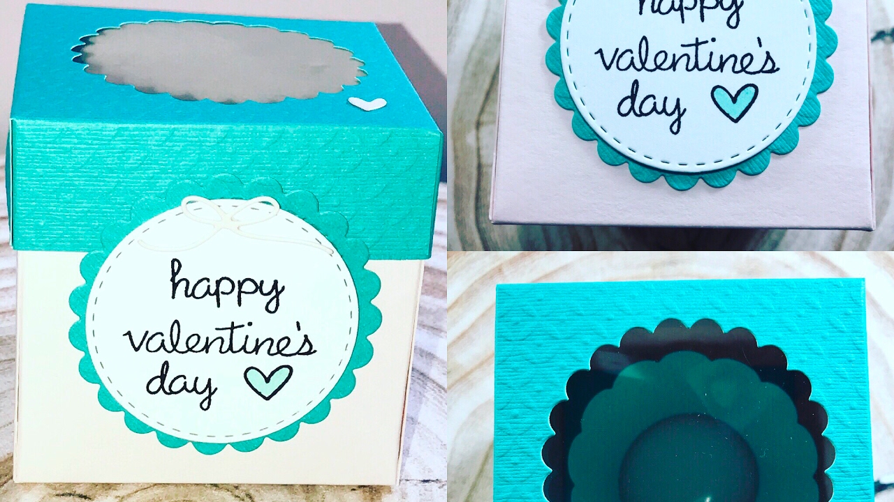 Window Cupcake box tutorial