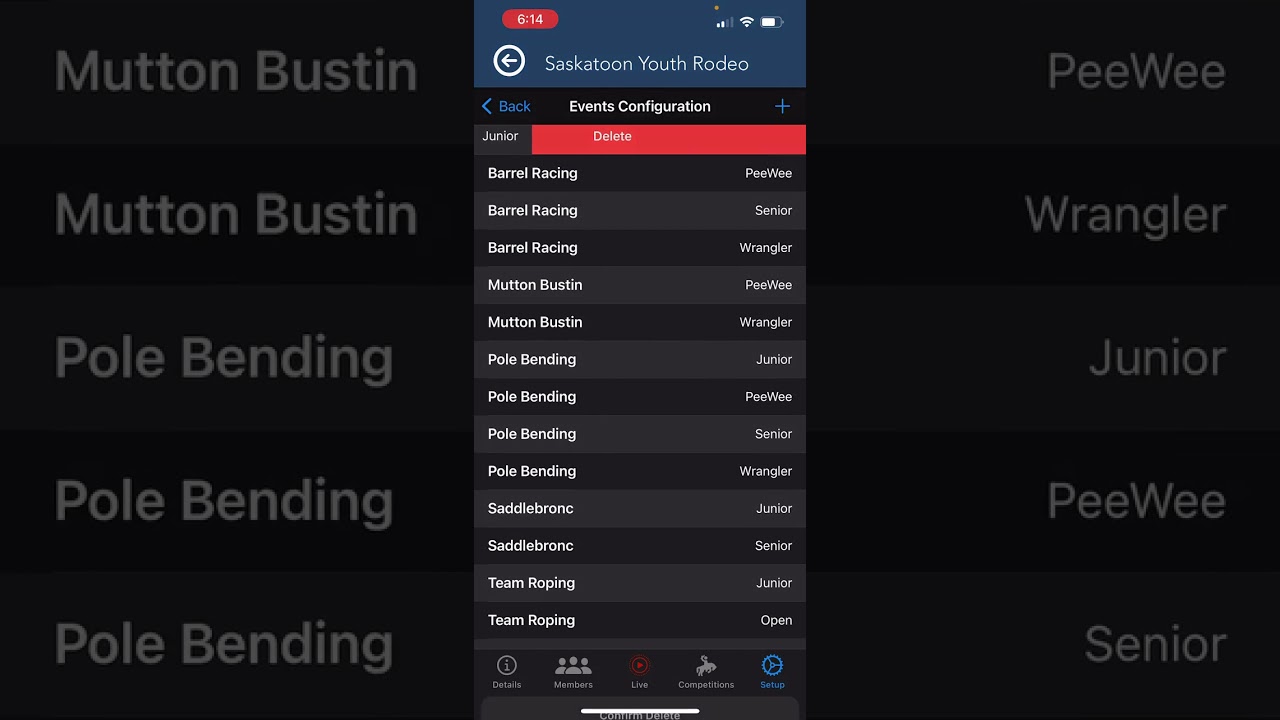 RodeoReady Continuing Setup