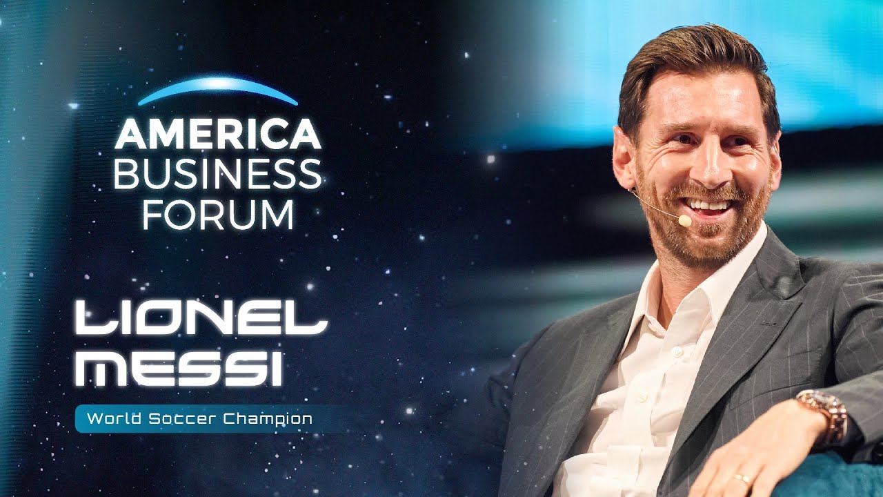 Lionel Messi on Discipline, Legacy and the Mindset Behind Greatness | America Business Forum 2025