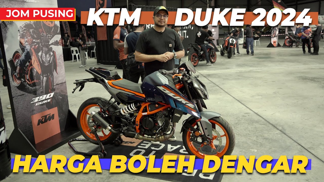 KTM 250, 390 2024 DUKE DAH SAMPAI MALAYSIA