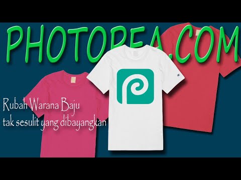Tutorial merubah warna Baju menggunakan photopea di Android
