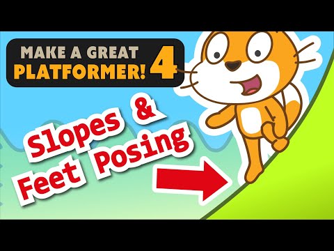 Code a Platformer Game | 4. Slopes & Limb Posing
