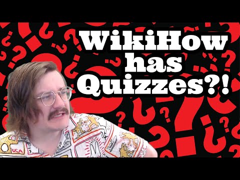 WikiHow Quizzes are Unhinged...