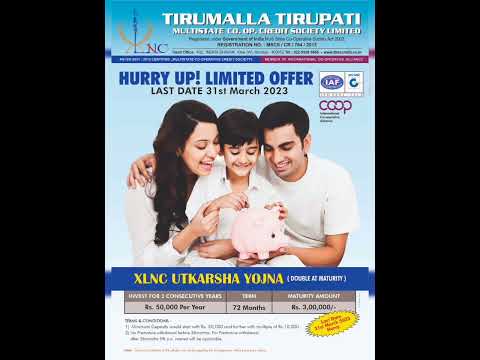 Tirumala Tirupati Multistate Co-Operative Credit Society | world fastest growing credit society