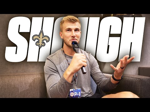 Saints QB Tyler Shough Talks Kellen Moore, Justin Herbert, and How To Pronounce His Name