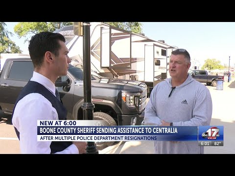 Boone County Sheriff's Office sending deputies to assist Centralia PD