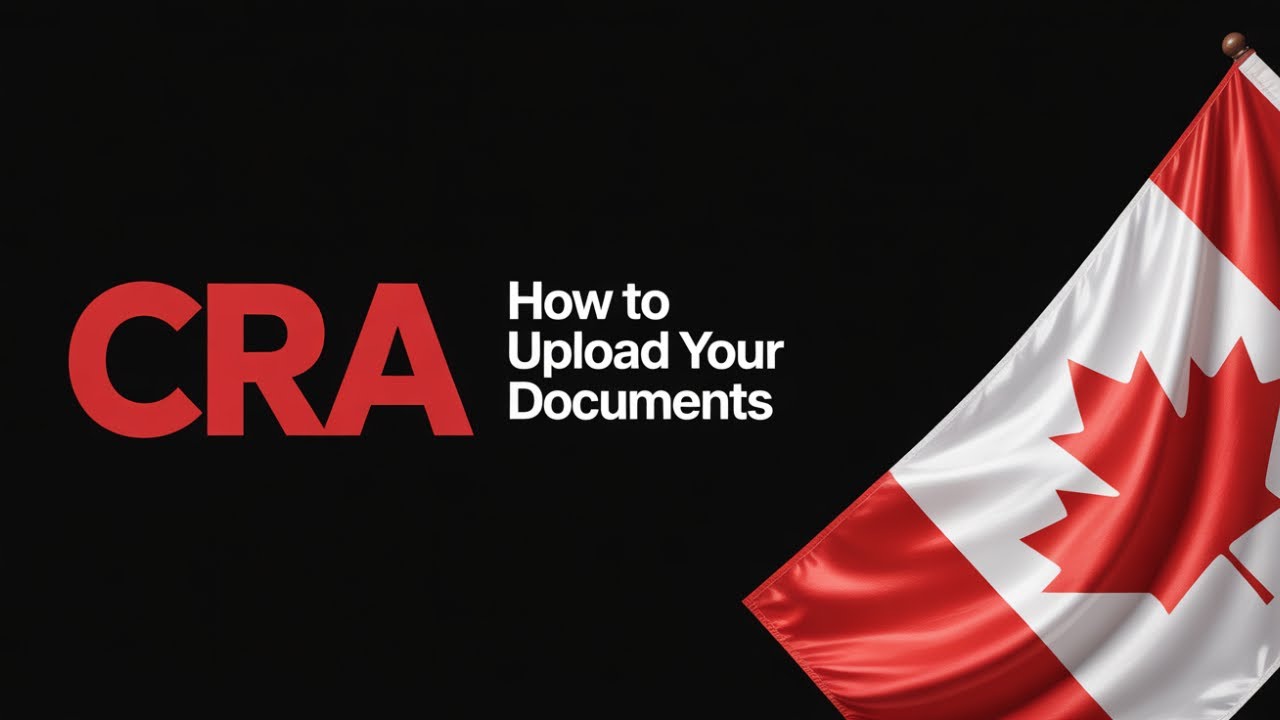 What steps do you need to take to upload your files to the CRA Online Account?