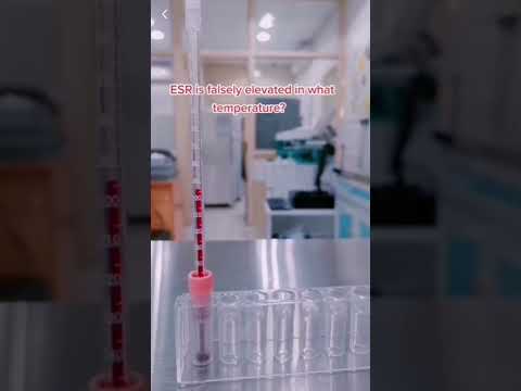 ESR ERYTHROCYTES SEDIMENTATION RATE