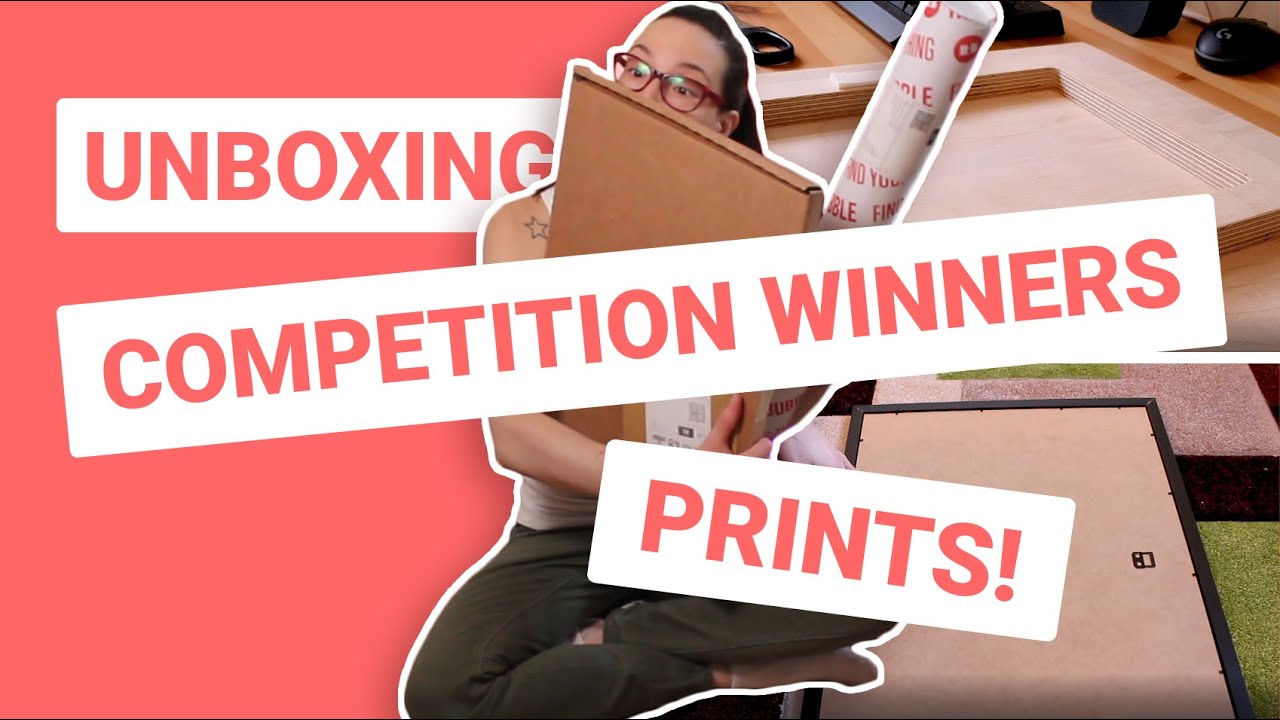 Wall Art Competition Prints Unboxing! - Redbubble Haul