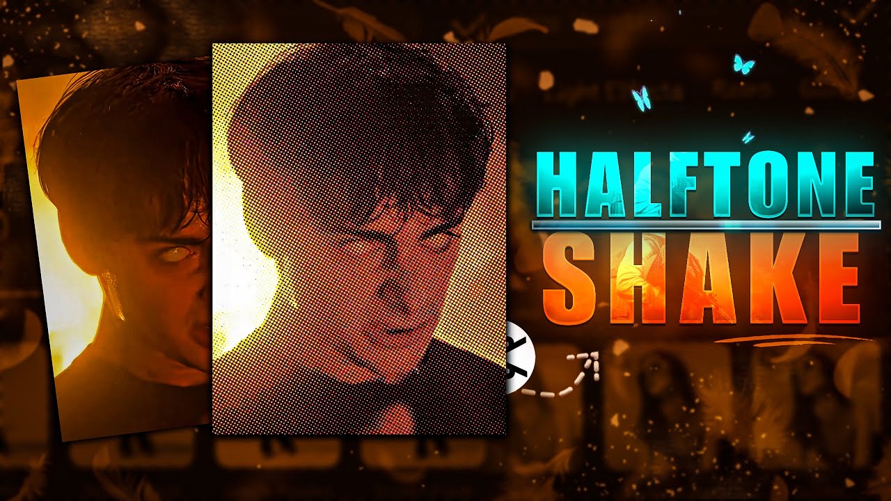 Halftone Shake Tutorial In Mobile | Capcut video editing