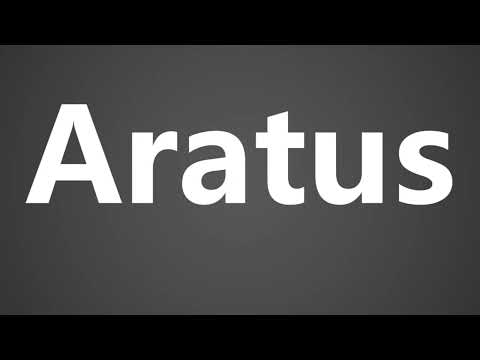 How To Pronounce Aratus