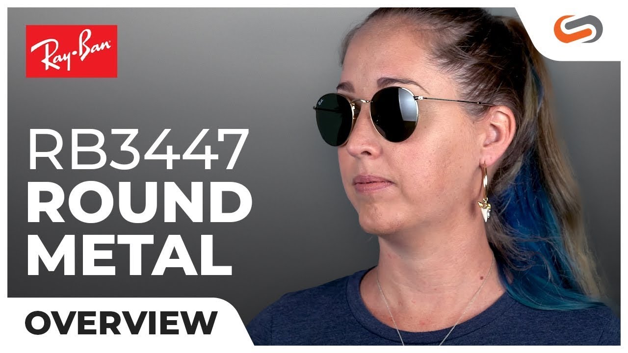 Ray-Ban RB3447 Round Metal Overview | SportRx
