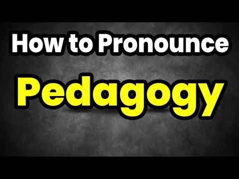 How To Pronounce Pedagogy? (CORRECTLY) Meaning & Pronunciation