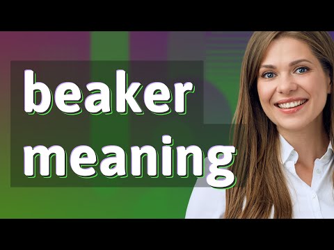 Beaker | meaning of Beaker