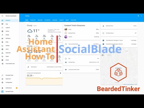 Home Assistant How To - Use Socialblade for YouTube subscribers count