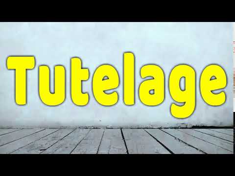 How to Pronounce Tutelage