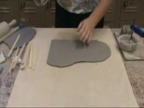 Textured Soft Slab FOrmed Cylinder 1