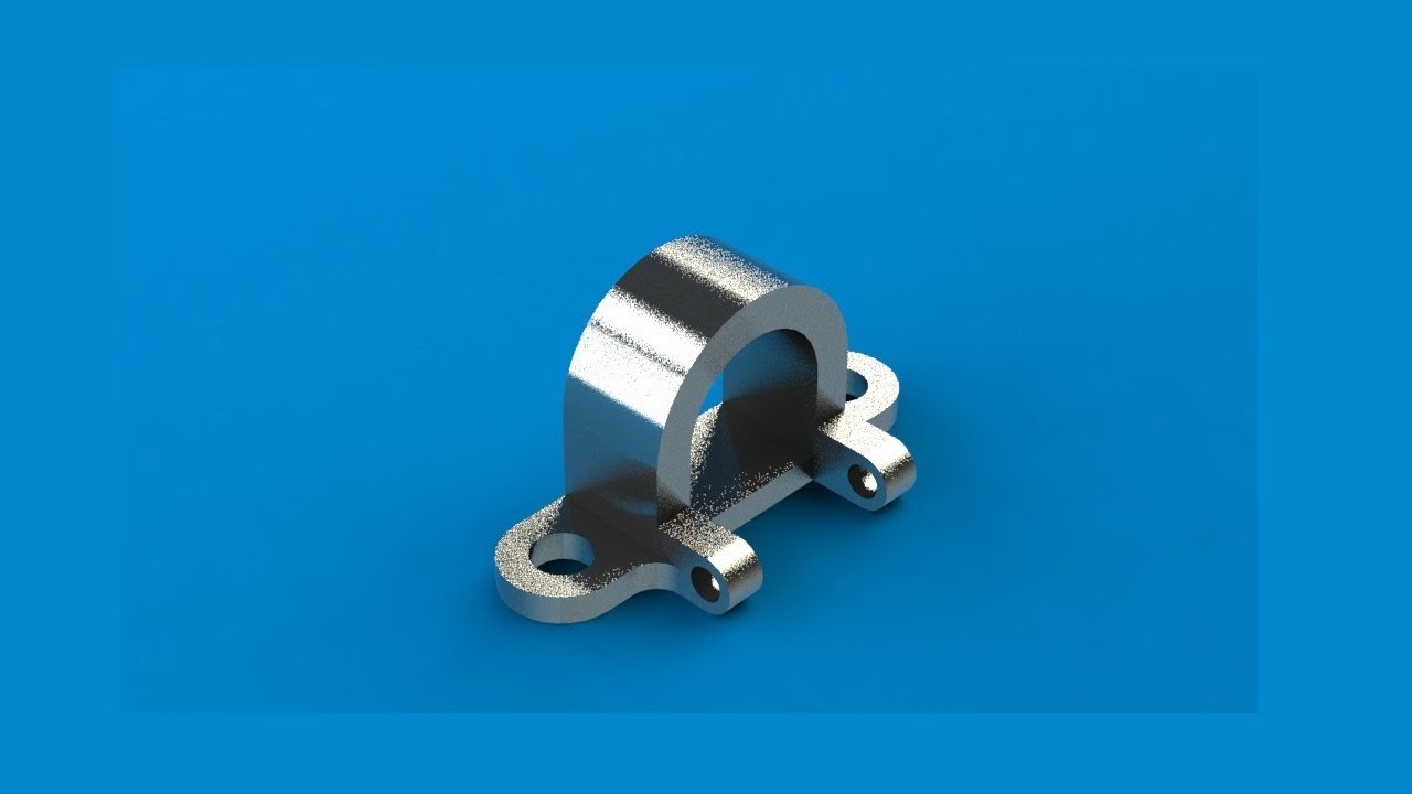 SolidWorks Tutorial - New Learners' Exercise Video YouTube - Part 11