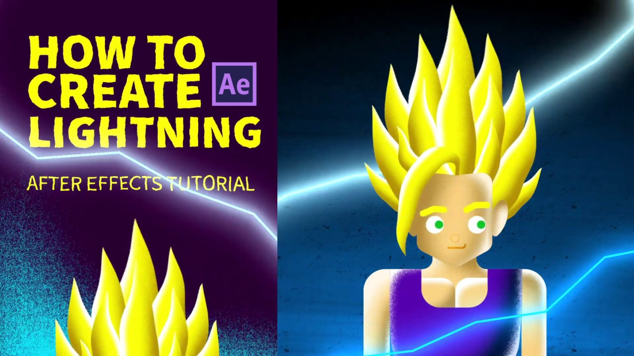 How To Create Lightning Strike. After Effects Tutorial