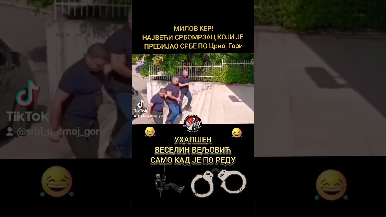 Samo kad je po redu! Uhapsen Veselin Veljovic