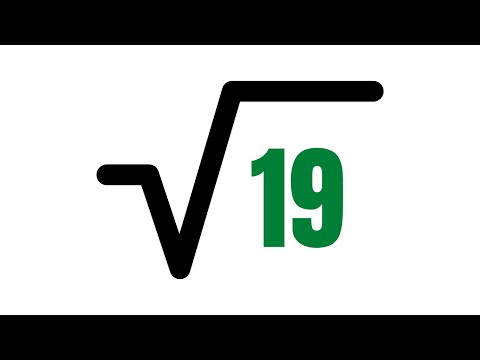 Prove that sqrt(19) is irrational