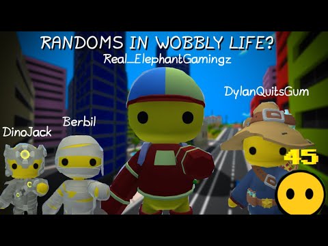 I PLAYED WITH RANDOM WOBBLIES IN MULTIPLAYER WOBBLY LIFE!