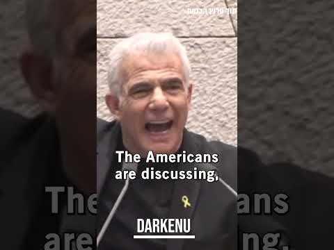 MK Yair Lapid On The Regional Deal