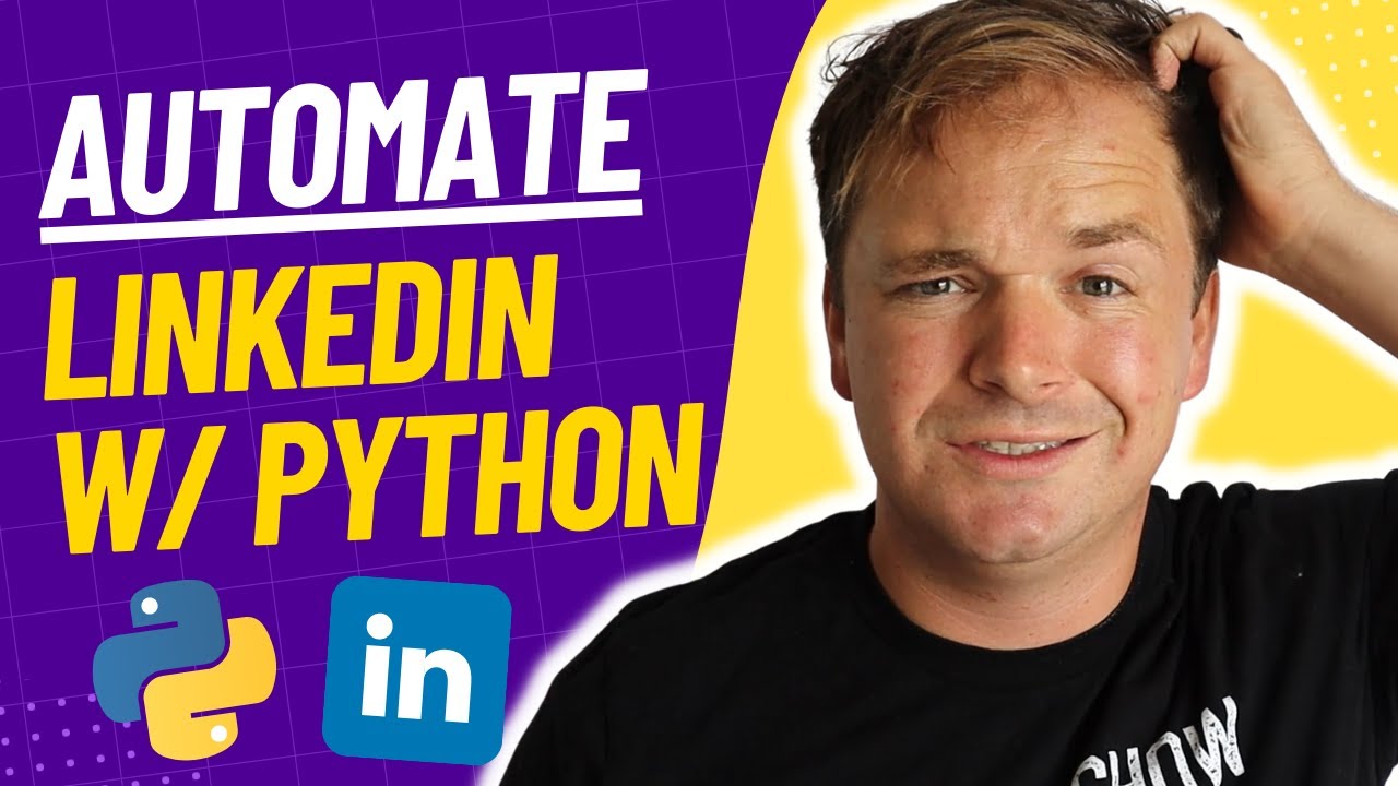Automate LinkedIn Using Python 🤔