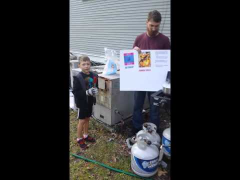 Bjorn's Matter and superhero science project