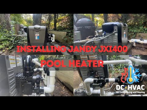 How To Install Jandy JXI400NN Natural Gas Pool Heater! Removing Failed Raypack that Lasted One Year!