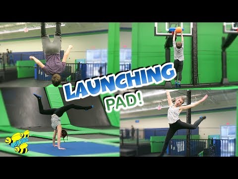 Launching Pad Trampoline Park Fun