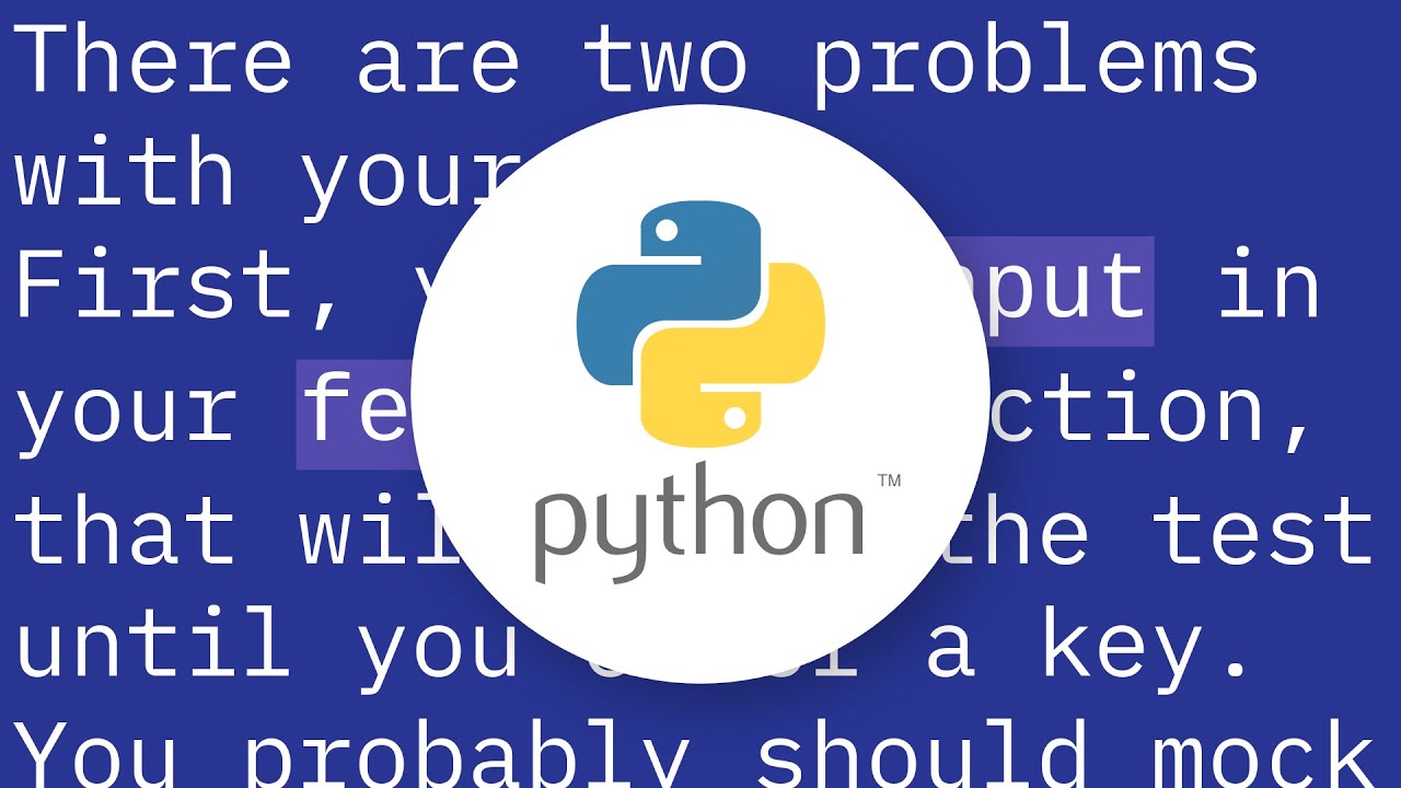 Python unittest setting a global variable correctly