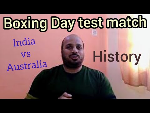 Boxing Day test match India vs Australia | 26 December Boxing Day History | RD Science and Poetry