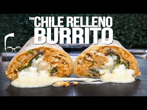 THE CHILE RELLENO BURRITO...OMG! | SAM THE COOKING GUY